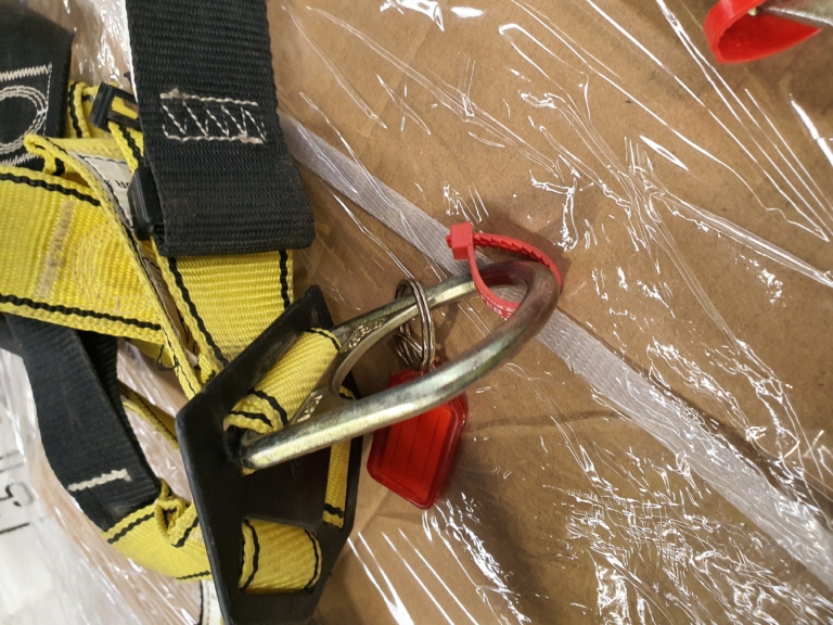 Placement of harness inspection tags - PARCOR - RTO 7076